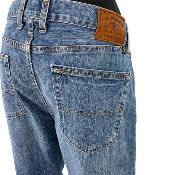 Lucky Brand | Jeans | Lucky Brand 363 Vintage Straight Blue Distressed ...